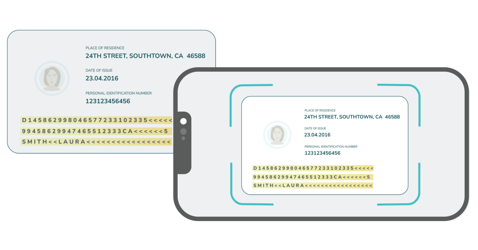 ID and Passport MRZ Data Extraction
